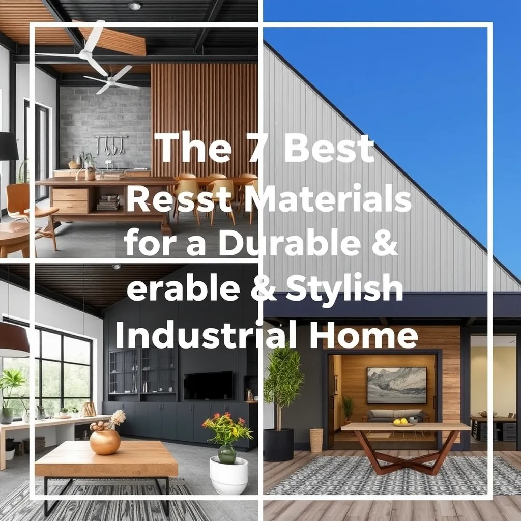 The 7 Best Materials for a Durable & Stylish Industrial Home - Todz ...